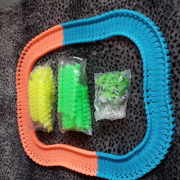 Toys | Twister Tracks Neon Glow | Poshmark